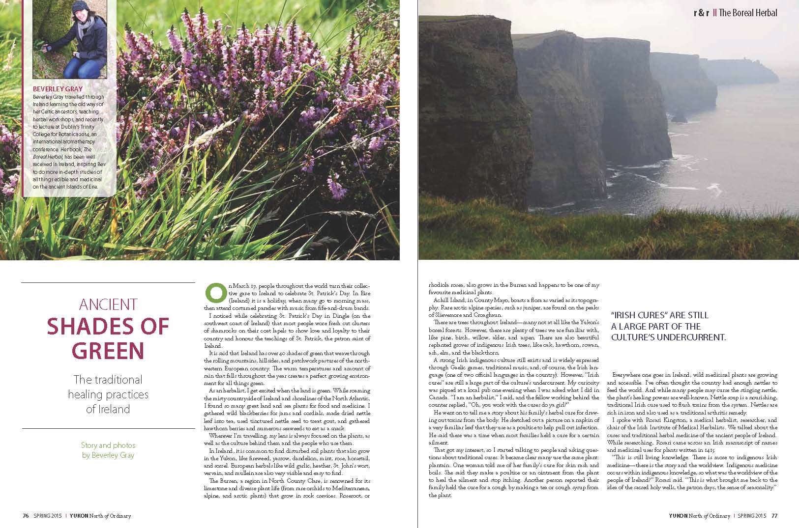 Irish Cures Tradition – Beverley Gray